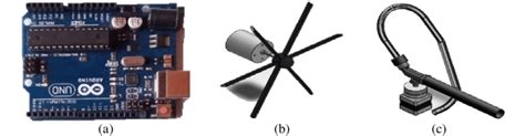 Bioreactor Elements A Arduino Uno B Dc Motor And Propellers And