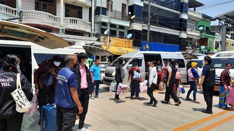 ထိုင်းနိုင်ငံအတွင်း လူကုန်ကူးခံရသည့် မြန်မာနိုင်ငံသားများအား ပြန်လည်လွှဲပြောင်းလက်ခံခြင်းဆောင်ရ