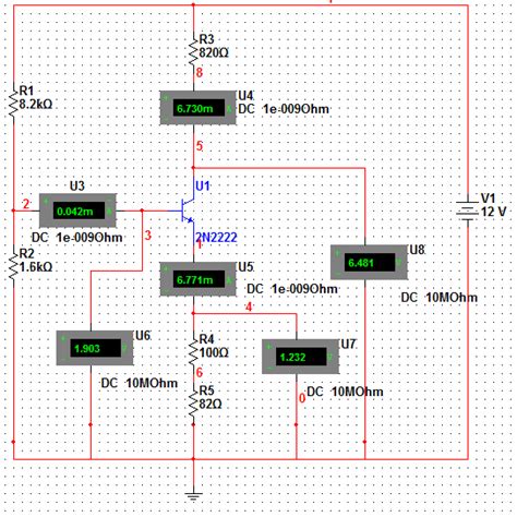 Исследование активного режима транзистора