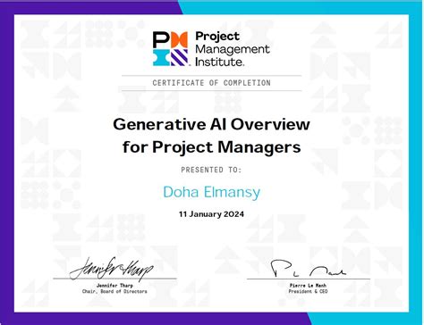 Doha Elmansy On Linkedin Aiinprojectmanagement Professionaldevelopment Generativeai