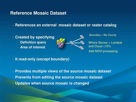 Ppt Managing Imagery And Raster Data Using Mosaic Datasets Powerpoint Presentation Id6995875