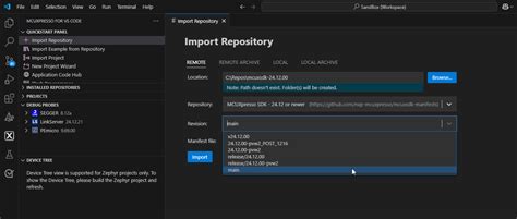 Mcuxpresso For Vs Code Importing Projects From The Mcuxpresso Sdk Nxp Community