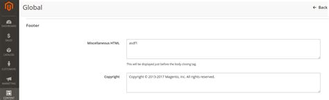 Configuring Site Design In Magento 2 Admin Page Belvg Blog