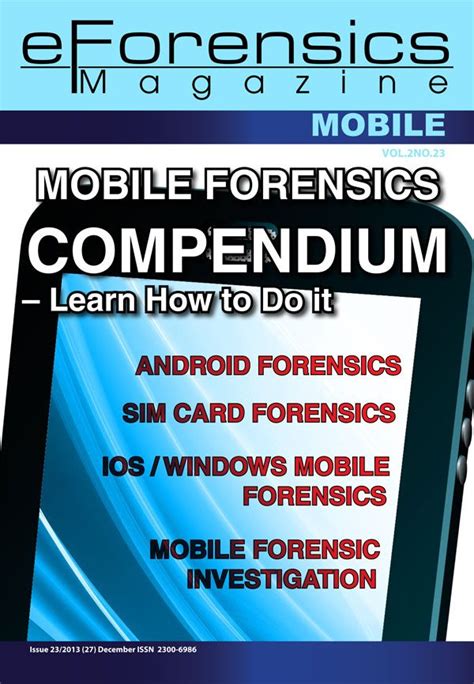 Mobile Forensics Compendium Eforensics