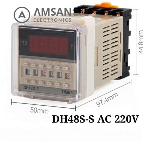 Timer DH S S Repeat Cycle Time Relay Timer Berulang Untuk Mesin Tetas
