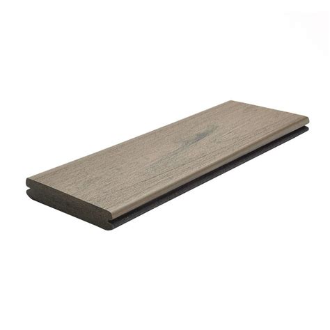 Trex Transcend Lineage 1 In X 6 In X 20 Ft Biscayne Grooved Edge