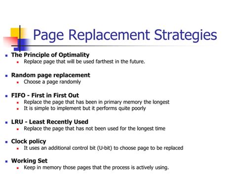 Virtual Memory Operating System Notes Ppt