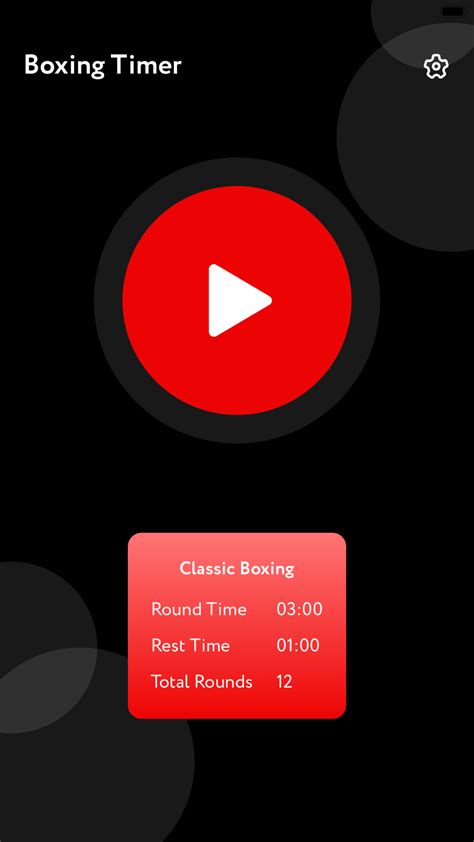 Boxing Timer Interval Timer For IPhone Download