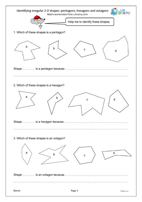 Identifying Irregular 2d Shapes Geometry Shape By