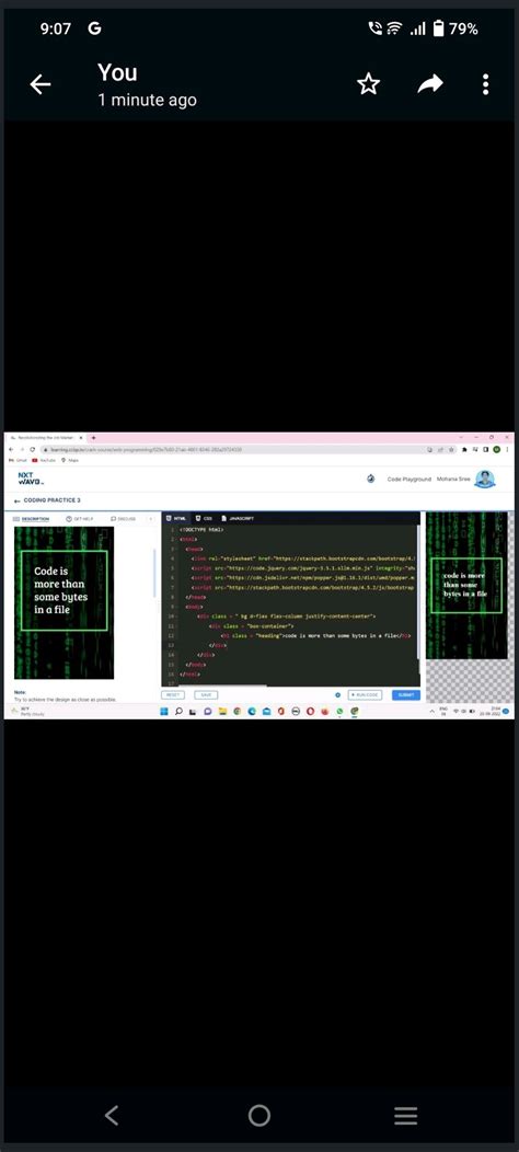 Mohana Sree Katam On Linkedin Ccbp Fullstackdeveloper Coding