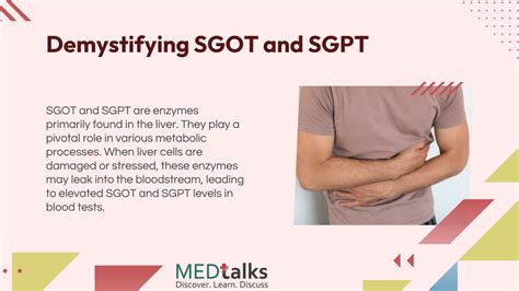 Ppt Unlocking Liver Health Sgot And Sgpt Explained With Medtalks Powerpoint Presentation Id