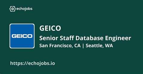 Geico Is Hiring Senior Staff Engineer Postgresql Database Platform