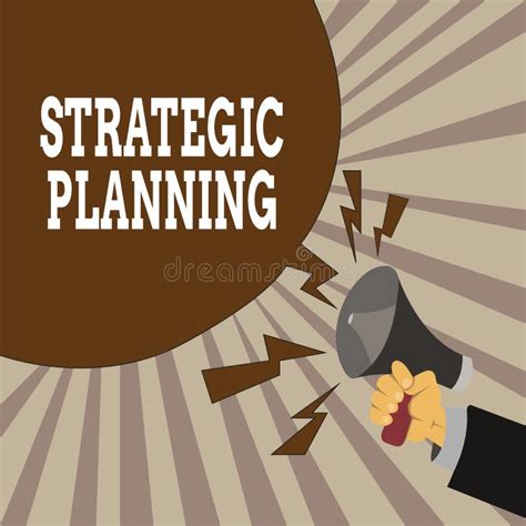 Handwriting Text Strategic Planning Concept Meaning Organizational