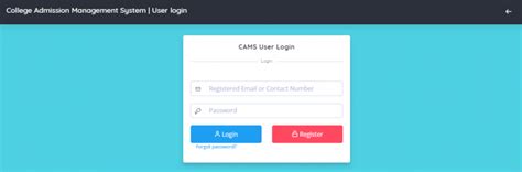 College Admission Management System In Php And Mysql College