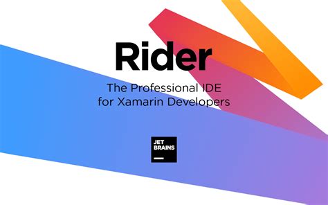 Rider The Professional Ide For Xamarin Developers Jetbrains Developer Tools For