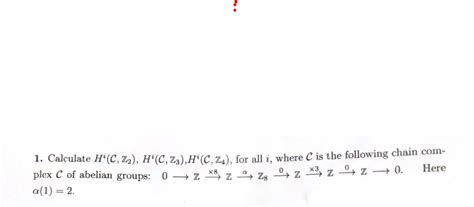 Solved This Is An Algebraic Topology Exercise Asking For