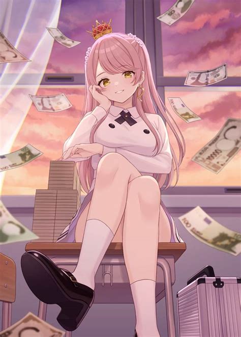 原创女孩子商业绘图美甲玛丽珍鞋 白蜜柑illustration Pixivbox