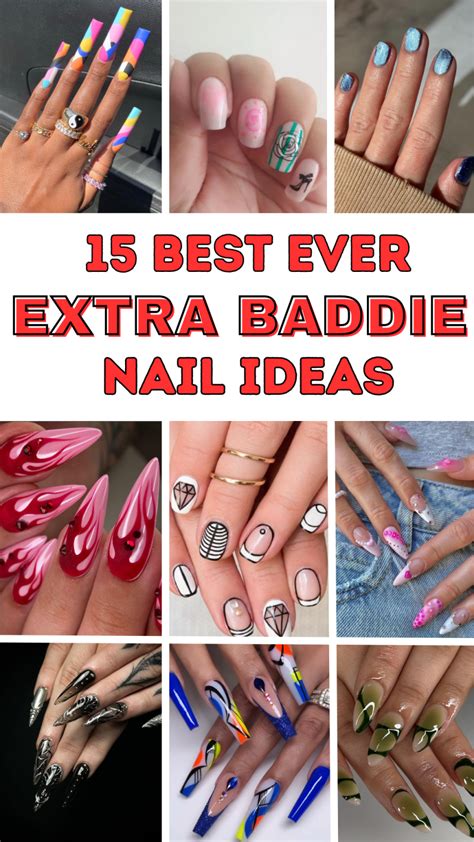 15 Extra Baddie Nails Scan To Talk