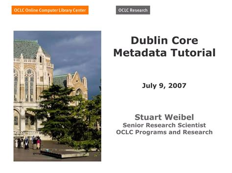 Dublin Core Metadata Tutorial Ppt