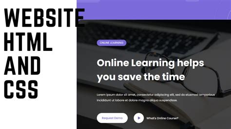 How To Make A Modern Website Design Source Code Youtube