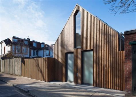 Giles Pike Architects Designs Timber Clad House For A Tiny Plot