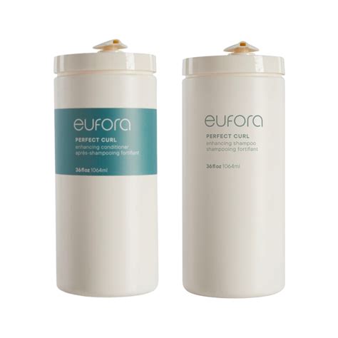 Eufora Curl Enhancing Shampoo Conditioner 1064ml Pro Duo Moda Salon