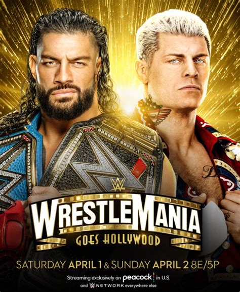WWE WrestleMania 39 - SkyPrimrose