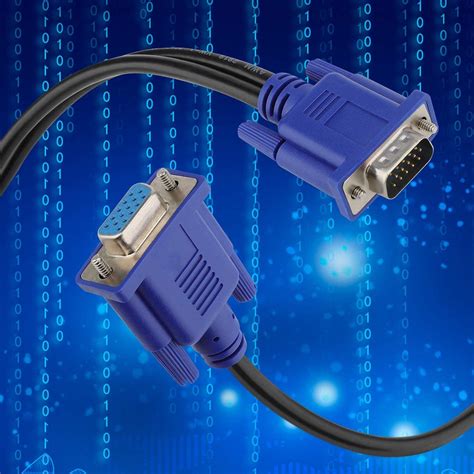 Tb® Vga Splitter Cable Converter Adapter Dual Vga Monitor Y Cable 1