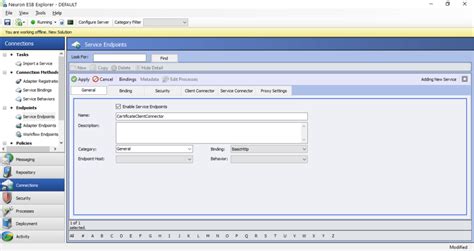 Configuring Certificate Credentials For Service Endpoints Peregrine Connect