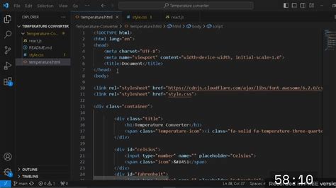 Ritik Kumar On Linkedin Temperatureconverter Webdevelopment Techproject Innovation Html Css