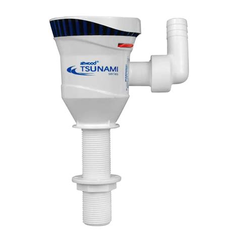 Attwood Tsunami Aerator Pump T800 White Waveinn