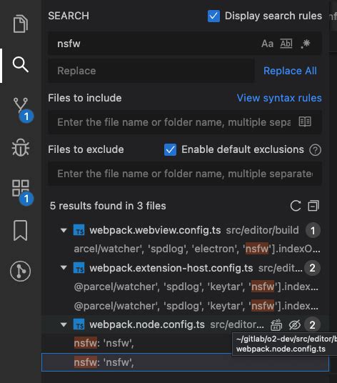 Bug The Highlight Range Of Search Result Is Wrong · Issue 2325 · Opensumicore · Github