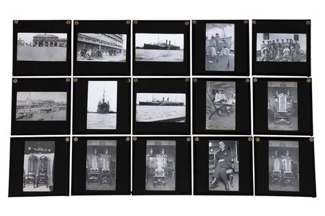 Lot 82 Large Collection Of Magic Lantern Slides Of