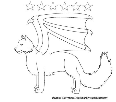 Female Wolf Template 7 By Furryhomes On Deviantart