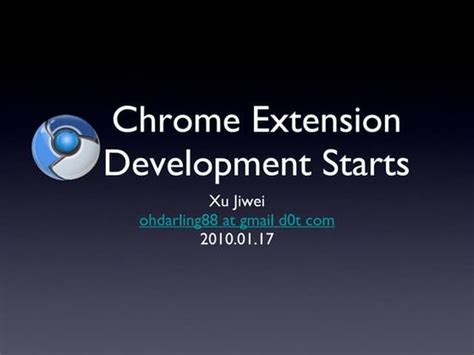 Chrome Extensions Ppt