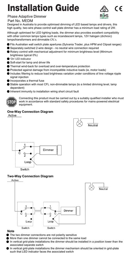 Led Dimmer Wiring Diagram