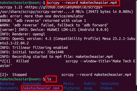 Use Scrcpy To Mirror And Control Android On Linux Make Tech Easier