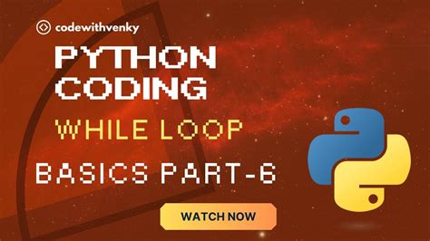 Python Basics Mastering While Loop Python Pythonprogramming Pythontutorial Learnpython