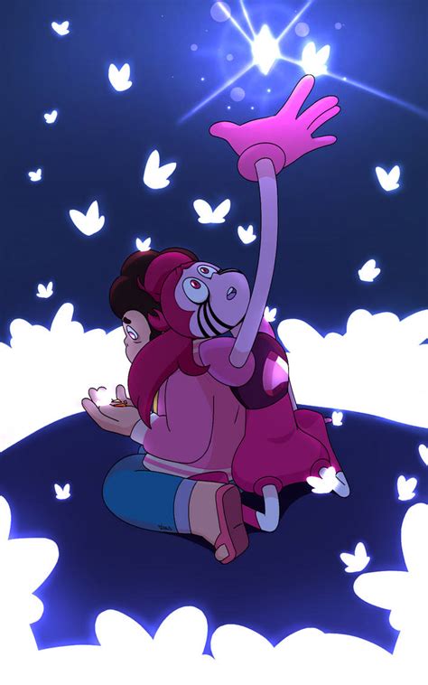 Steven And Spinel Art By Natuski On Deviantart