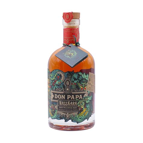 Don Papa Rum Masskara 07l 40 Vol Don Papa Rum Urban Drinks Com