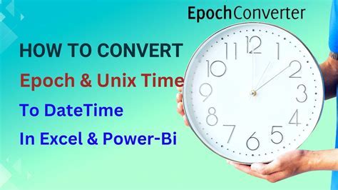 Convert Epoch Time Excel Imaginative Minds