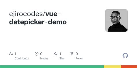 Github Ejirocodesvue Datepicker Demo