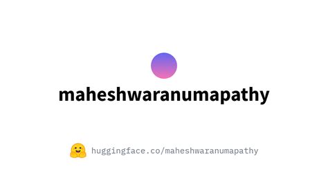 Maheshwaranumapathy Maheshwaran Umapathy