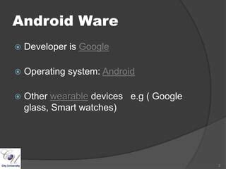 Android Wear PPTX