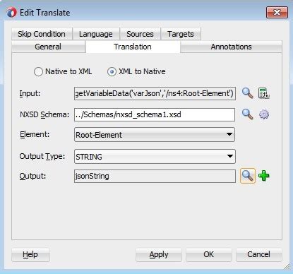 Using Translate Activity For XML To JSON Siva S Blog