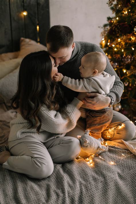 Семейная фотосессия Семейные новогодние фотографии Рождественские фото Семейные фотографии