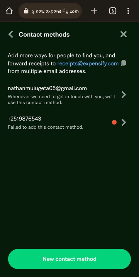 1000 Error Adding Valid Email As Contact Method After Removing Invalid Email · Issue 17898