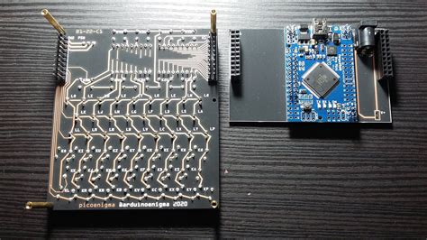 Arduino Enigma Machine Simulator Assembly Notes For Picoenigma