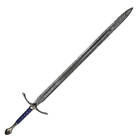 Justice Longsword High Carbon Damascus Steel Battling Blades