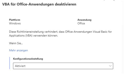 Makros In Microsoft Office Mit Cloud Policies Sperren WindowsPro